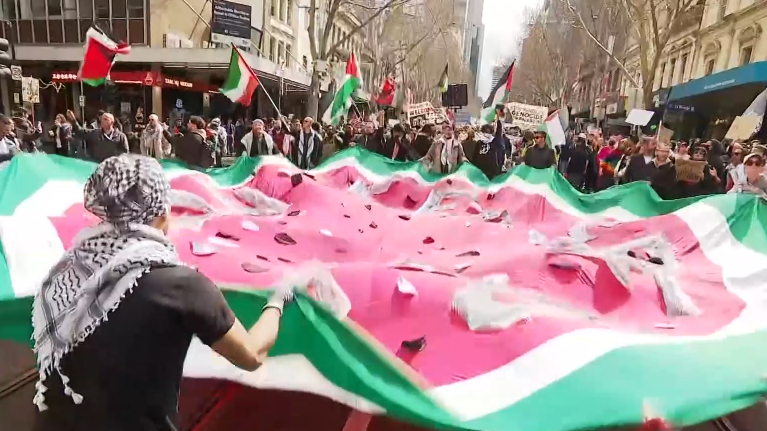 More than $25 million spent on policing protests in Melbourne CBD ...