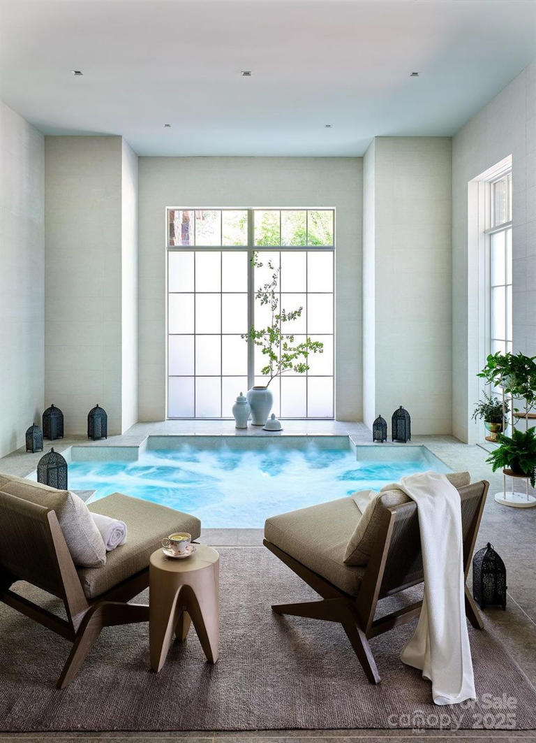 South Charlotte mansion with a bowling alley lists for $14.9M