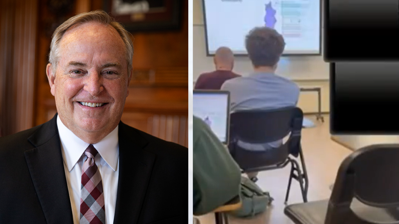 Who is Mark Welsh? Texas A&M president suspended; video clash on gender ...
