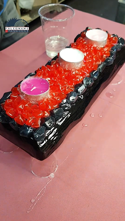 Creative Epoxy Resin Art Lamps – Unique Handmade Home Decor