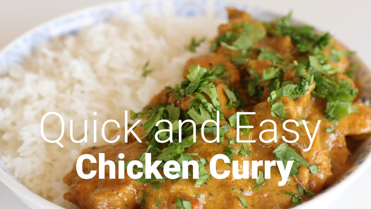 Quick and Easy Chicken Curry Recipe