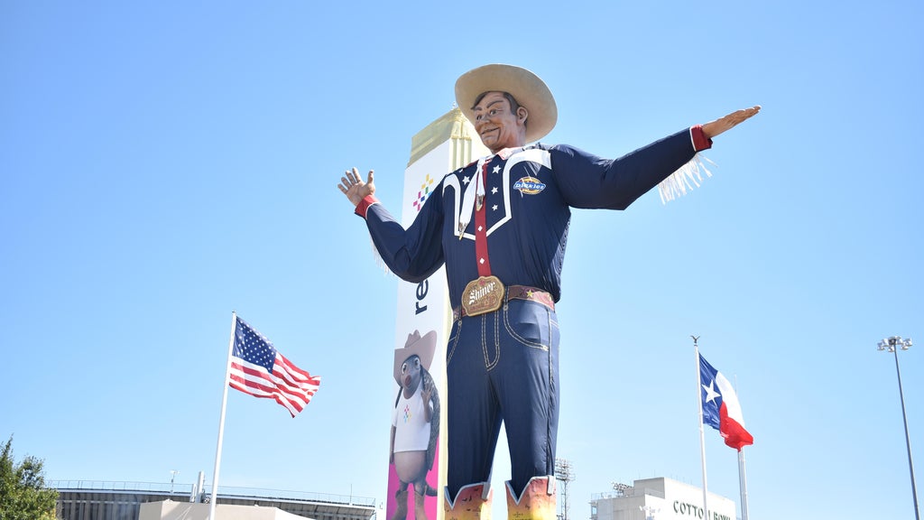 Big Tex rises as State Fair of Texas nears return