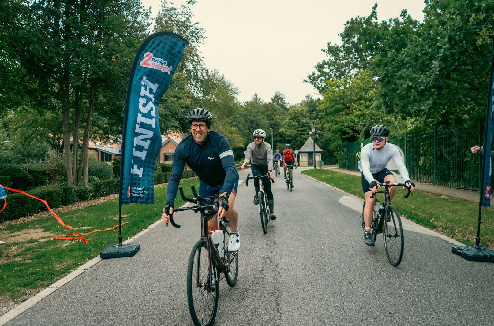 Bridge to Bridge Ride raises over £30,000 for Sailors’ Children’s Society
