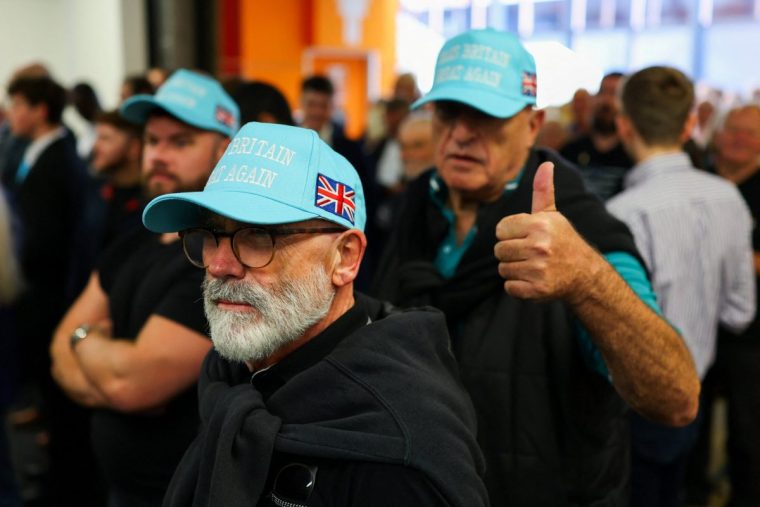 Trump’s Maga movement is on the rise in the UK