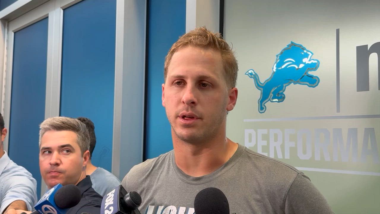 Lions QB Jared Goff Discusses Offense Getting Back on Track