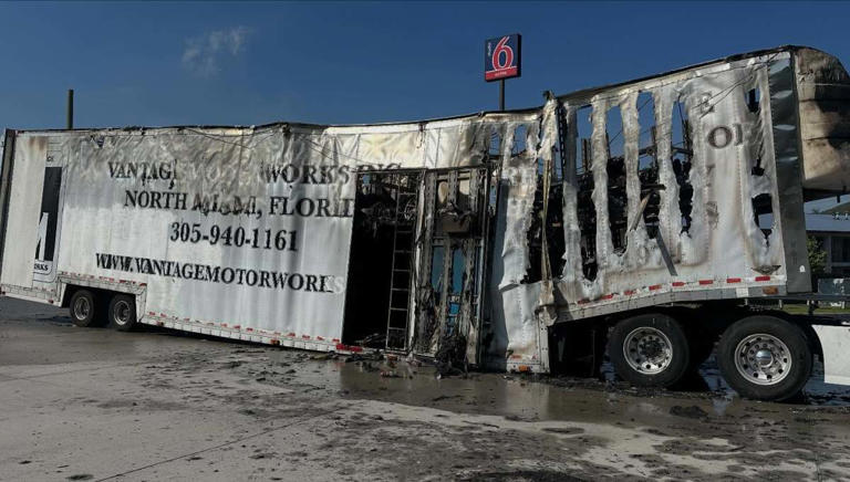 Crown Rally Ends in Disaster After Trailer Fire Destroys $1.5M Worth of ...