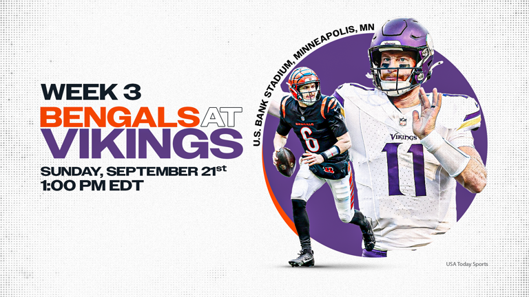 What TV channel is Vikings vs. Bengals on today? Time, TV schedule for NFL game