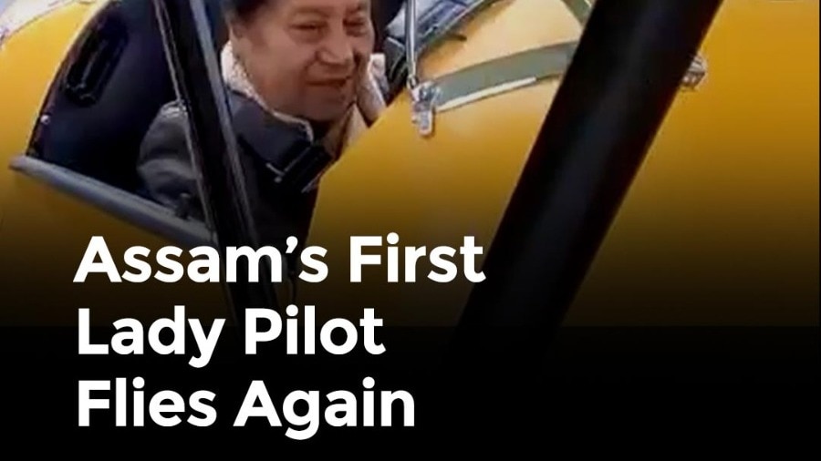 Assam's First Lady Pilot Flies Again After 64 Years