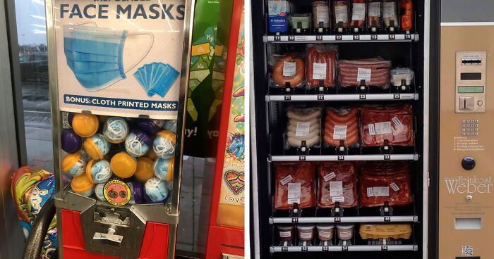 47 Of The Coolest And Most Bizarre Vending Machines Spotted Around The ...