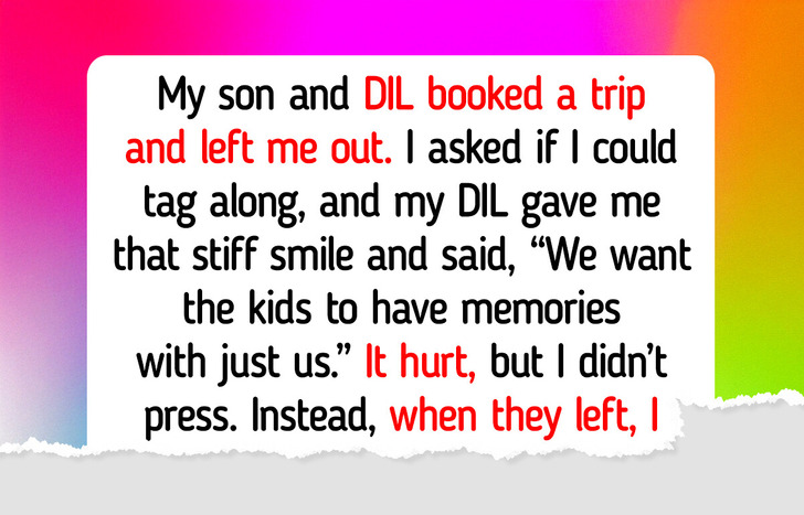 My DIL Pushed Me Out of Their Family Circle—I Responded With the ...