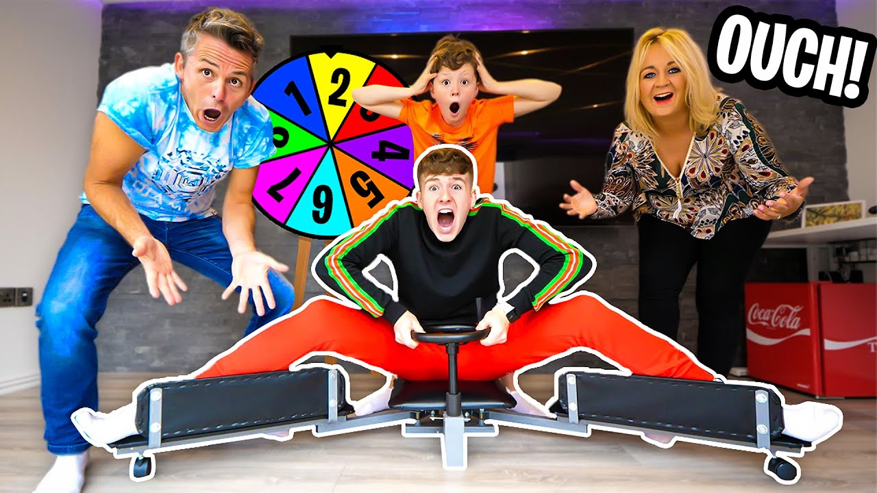 How far can you split challenge with family