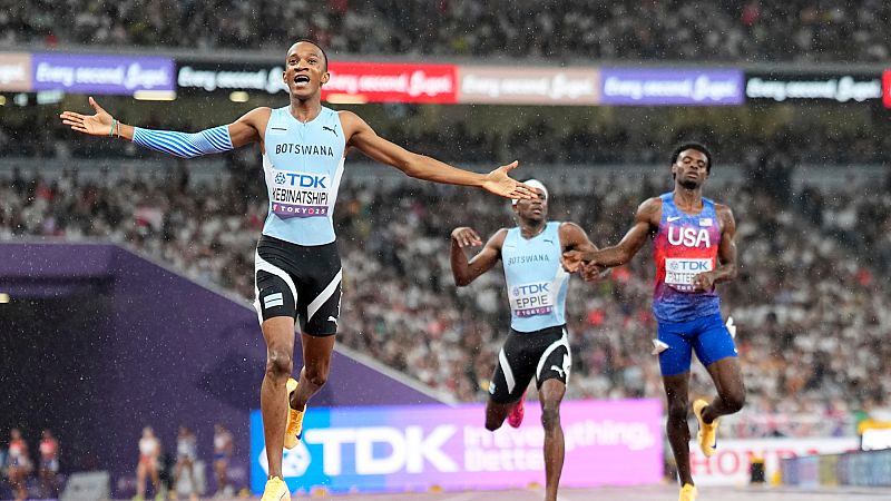 Mondiaux d'athlétisme : le Botswanais Collen Kebinatshipi en roi du 400 m