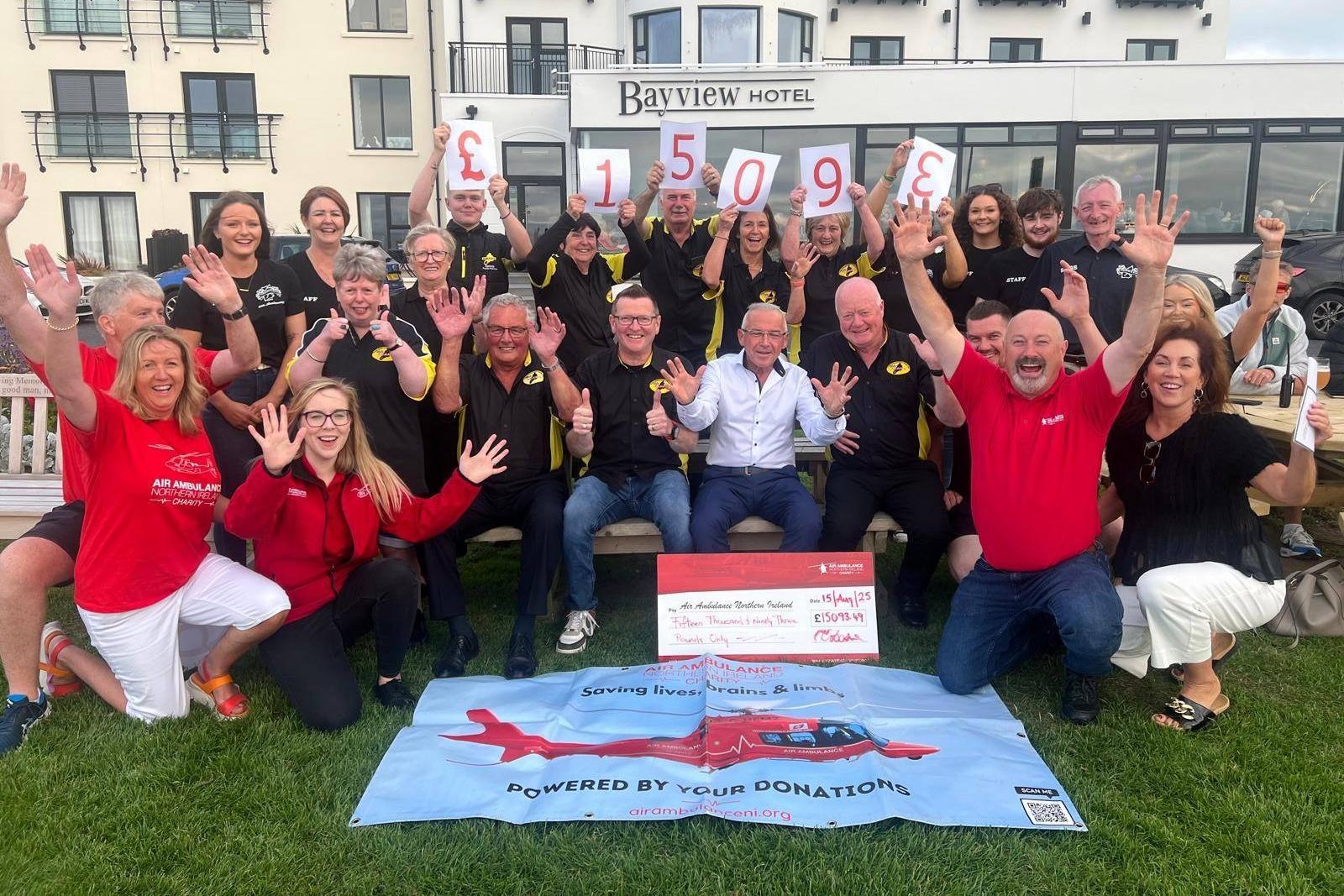 Ballymoney's Simon Osborne Air Ambulance Appeal raises incredible £15k ...