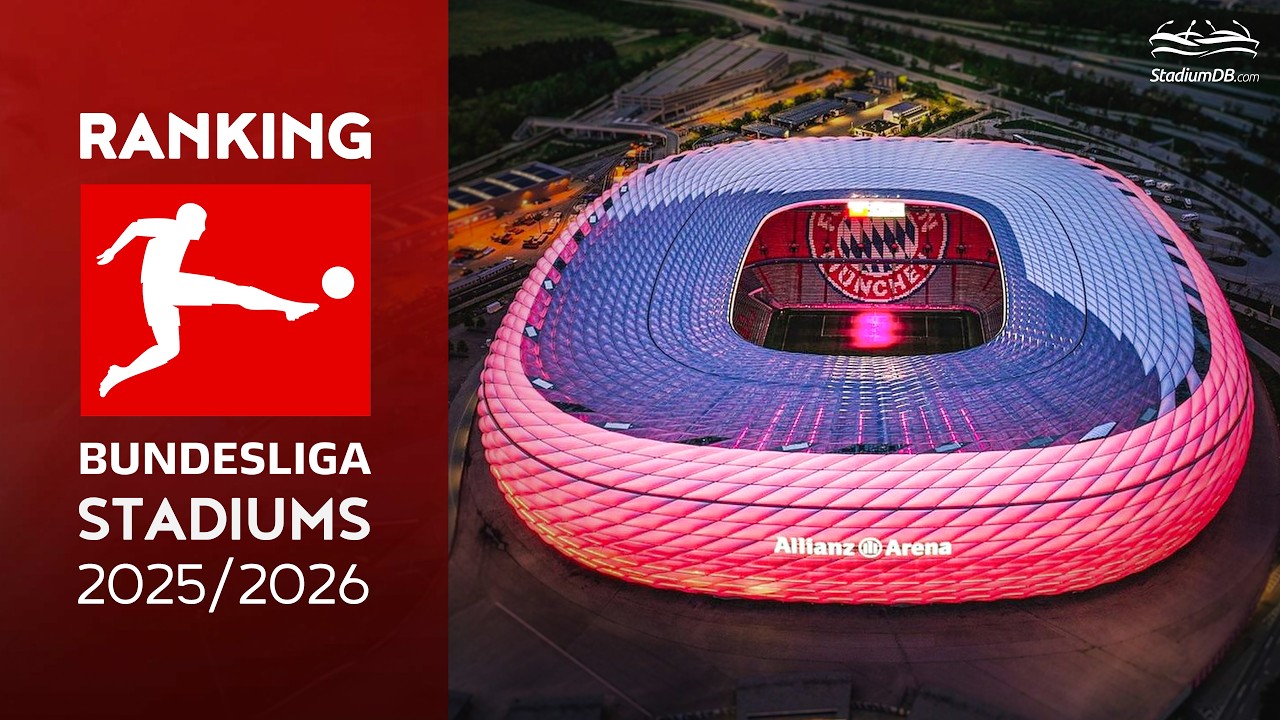 Top Bundesliga stadiums 2025/26 – full ranking