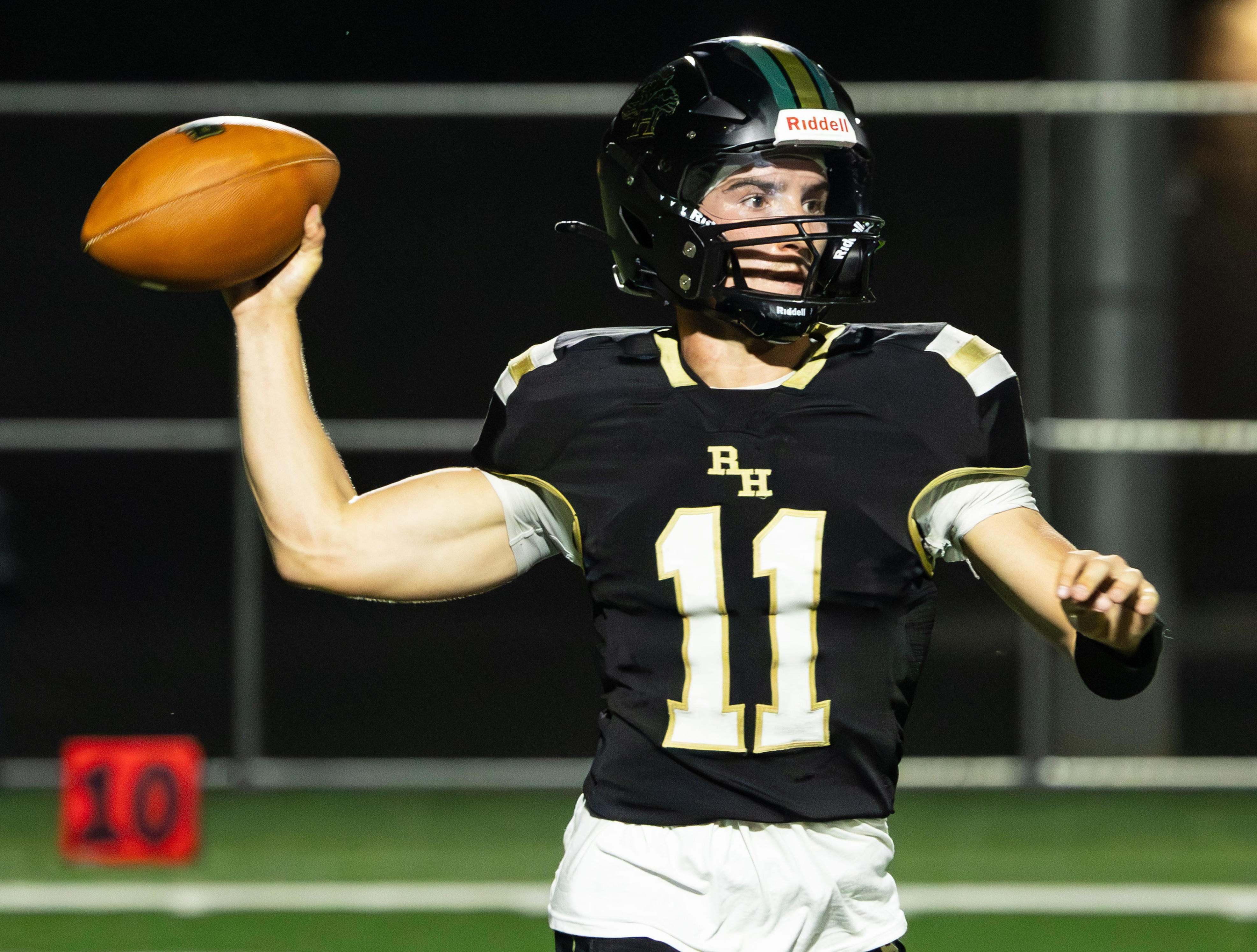 Watch this: Rush-Henrietta connects for fourth down touchdown in win