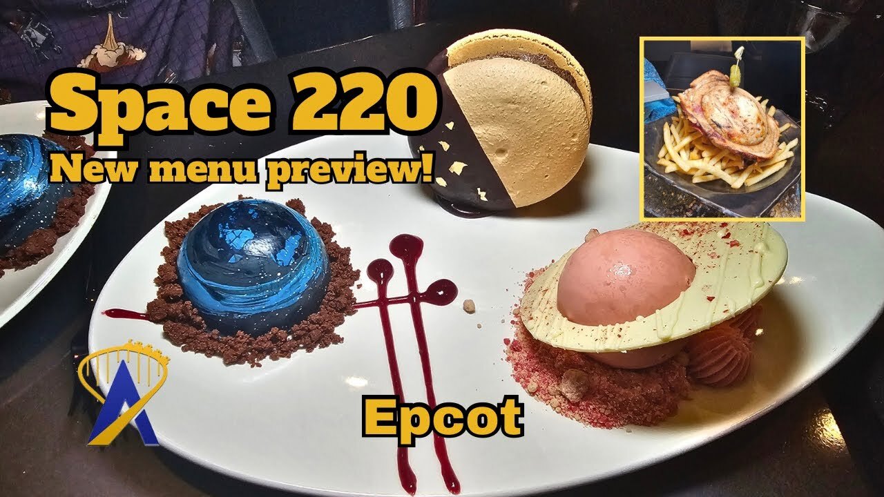 Space 220 New Menu Preview from Epcot