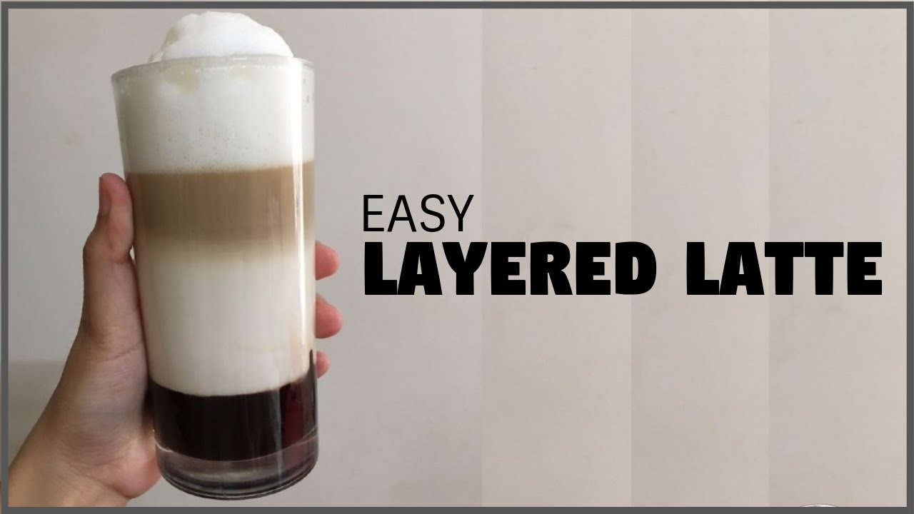 Layered Latte Recipe | How to Make Cafe Style Drinks at Home