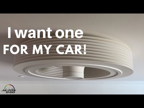 Ventilador sin aspas Exhale, brisa suave y luce genial