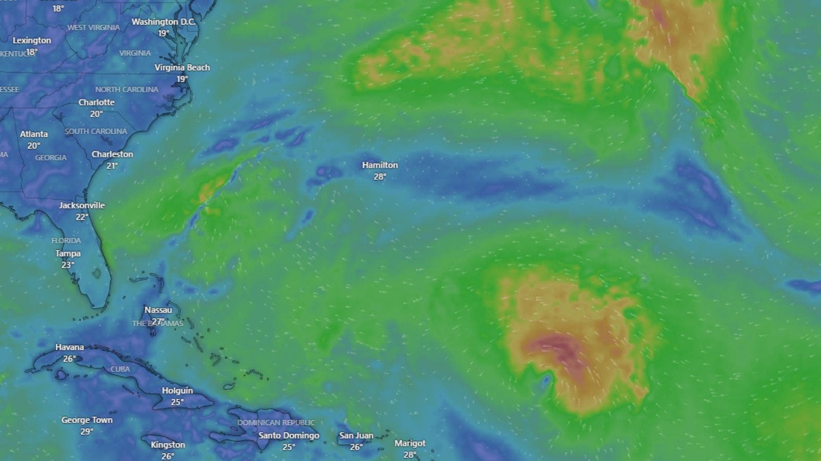 Tropical Storm Gabrielle live tracker maps: Latest path update