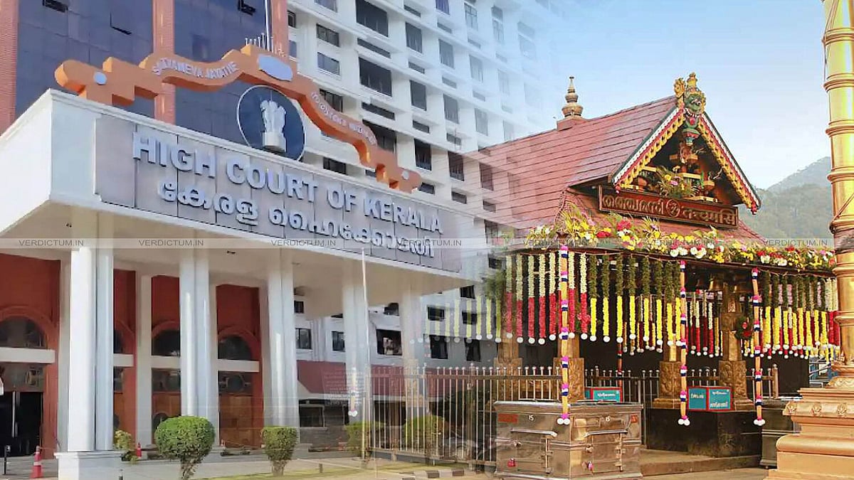Kerala HC forms SIT to probe reduced weight of gold-clad plates of ...