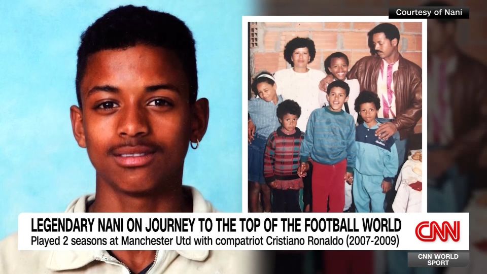 Legendary Nani on his journey to the top of the football world