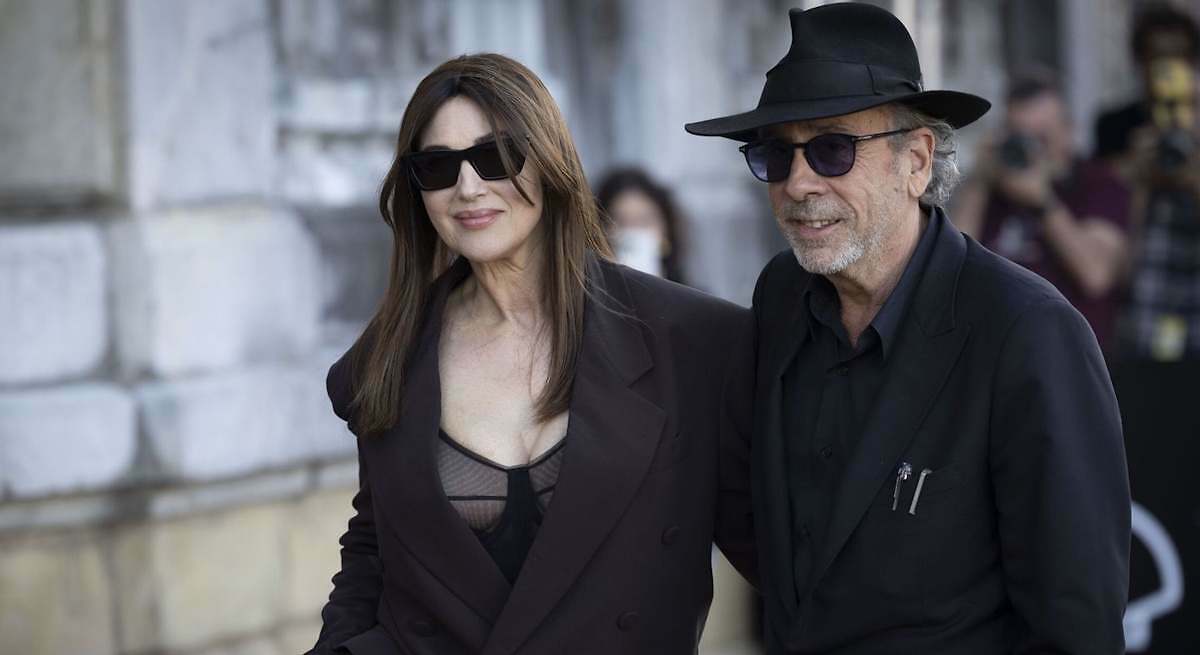 Monica Belluci y Tim Burton rompen su relación: adiós a dos años de ...