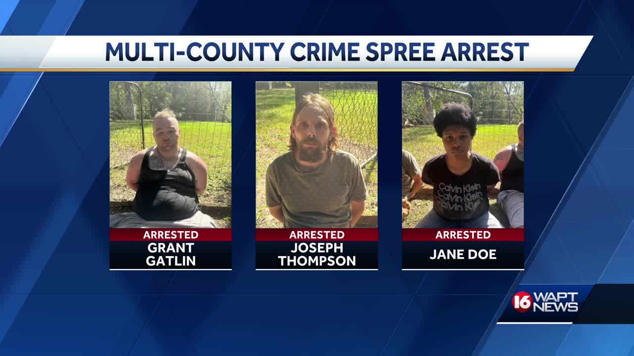 3 Suspects Arrested In Crime Spree