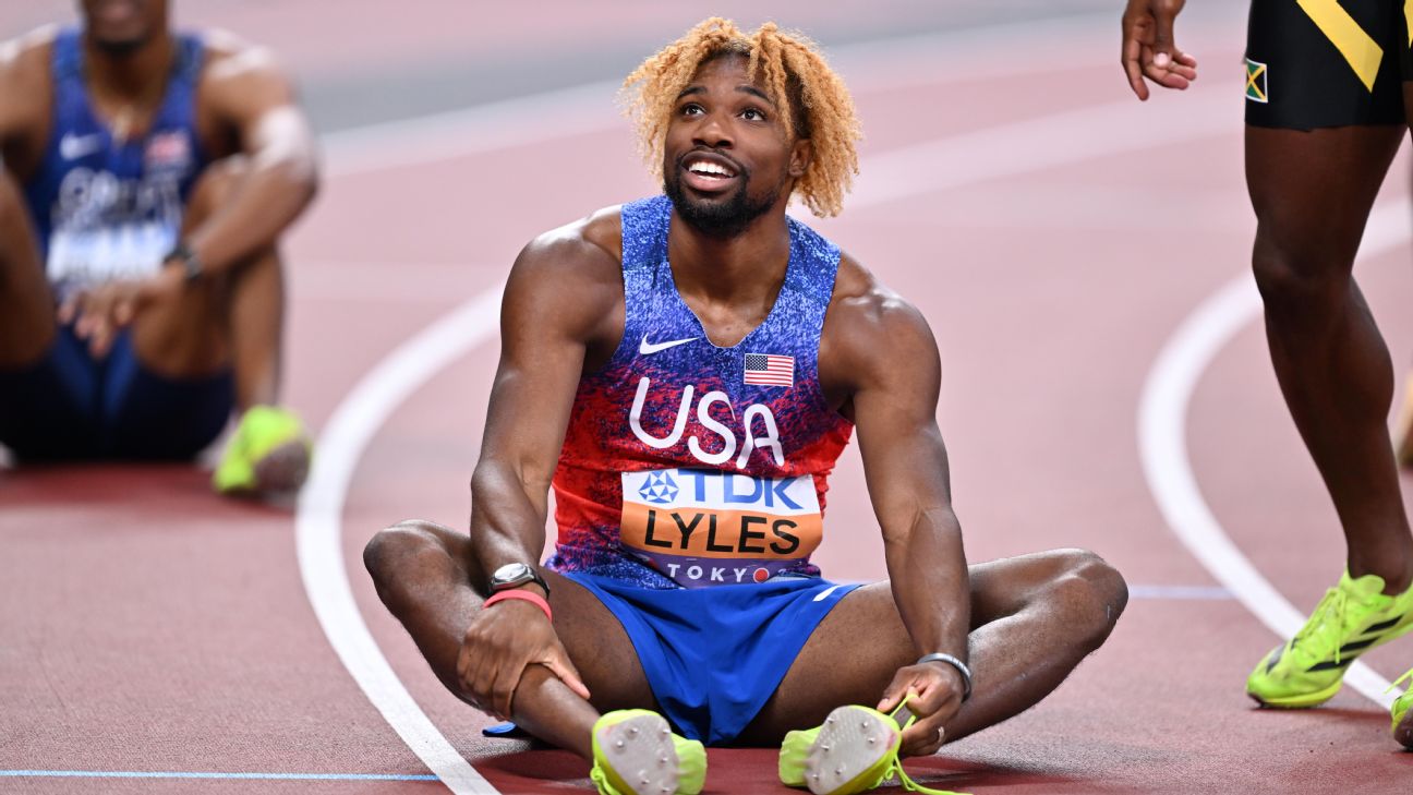 Noah Lyles tops in 200; Jefferson-Wooden gets historic sweep