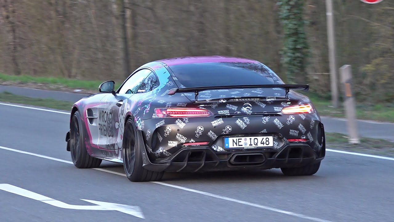 Mercedes-AMG GT R Straight Pipe Sounds
