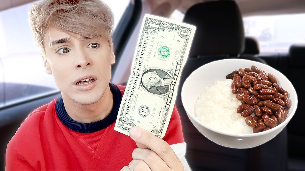 Spending only one single dollar on food for 24 hours