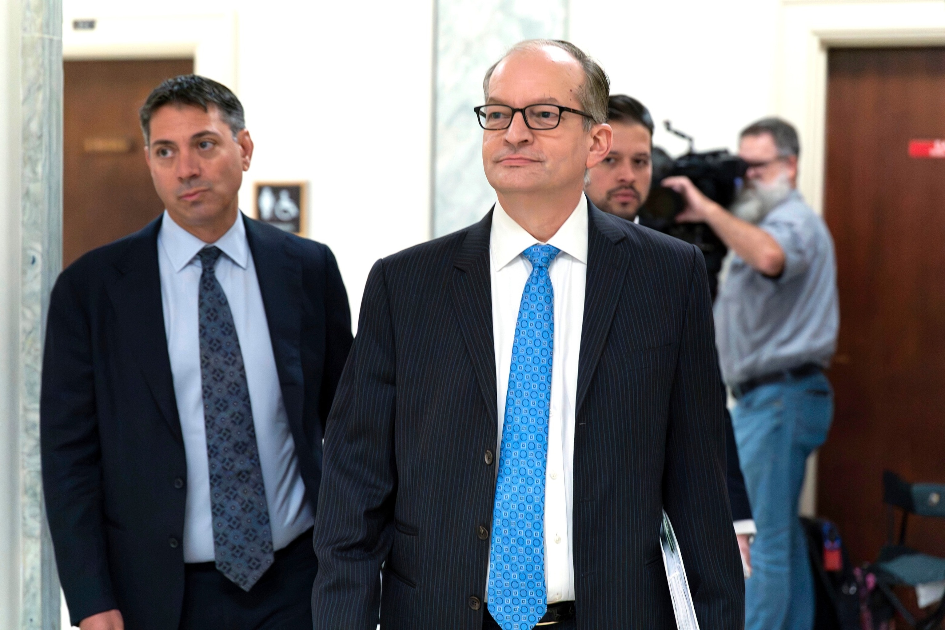 Acosta, who negotiated Epstein's plea deal, appears before House ...