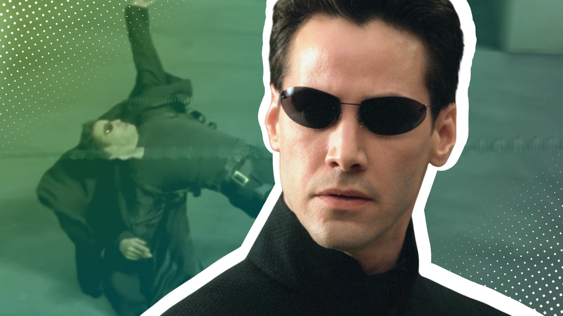 Wer Matrix bei Minute 102 stoppt, sieht einen unglaublichen Filmfehler