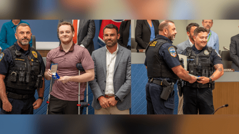 2 JCPD officers receive honors after March shooting
