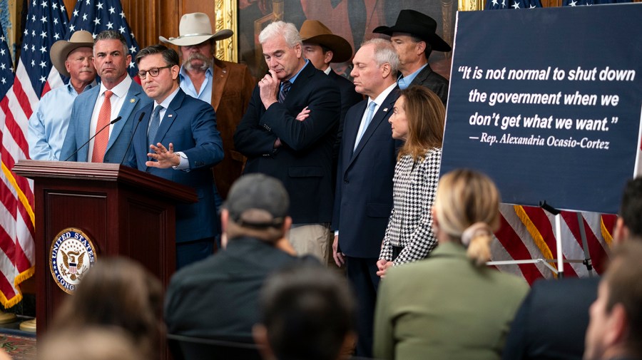 House Republicans pass stopgap spending bill, set up shutdown fight ...