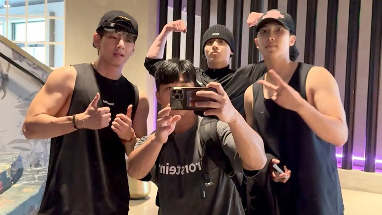 BTS Jungkook, V, RM Are 'Beefy Boy Brigade' In New Gym Clicks, ARMYs ...