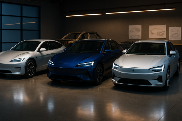Why All EVs Look the Same Now—And How Tesla, BYD, and Polestar Break ...