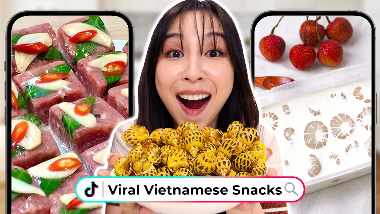 Tasting popular Vietnamese snacks: balut, snails, and fermented pork