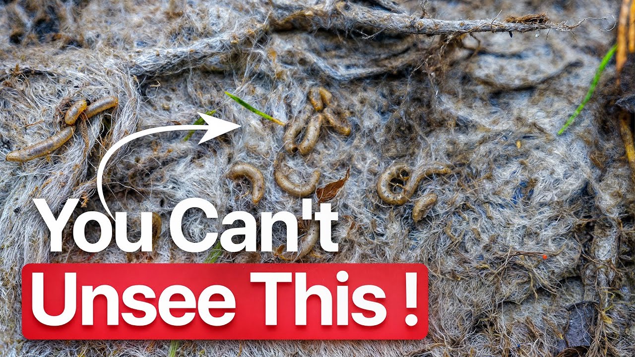 Restoring a rug with severe infestation