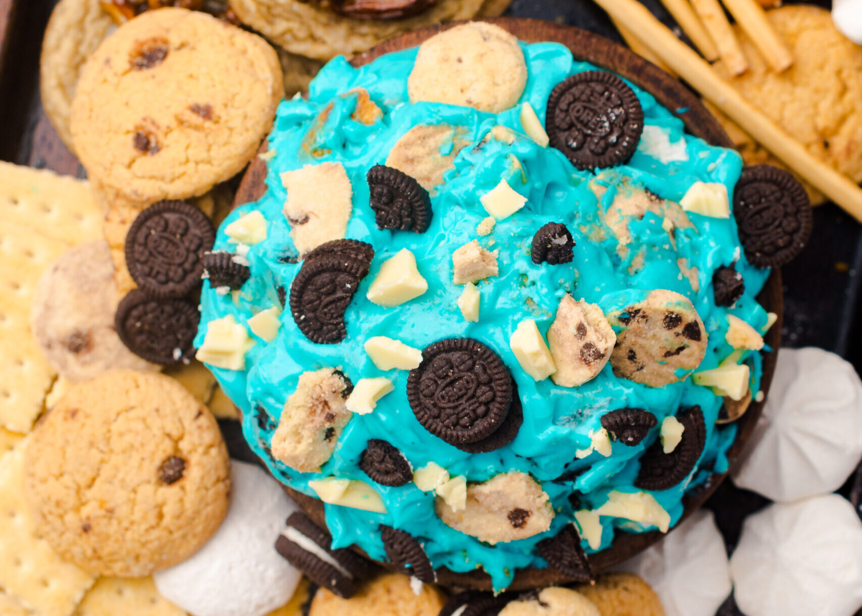 Cookie Monster dip recipe – fun party snack for kids and adults!