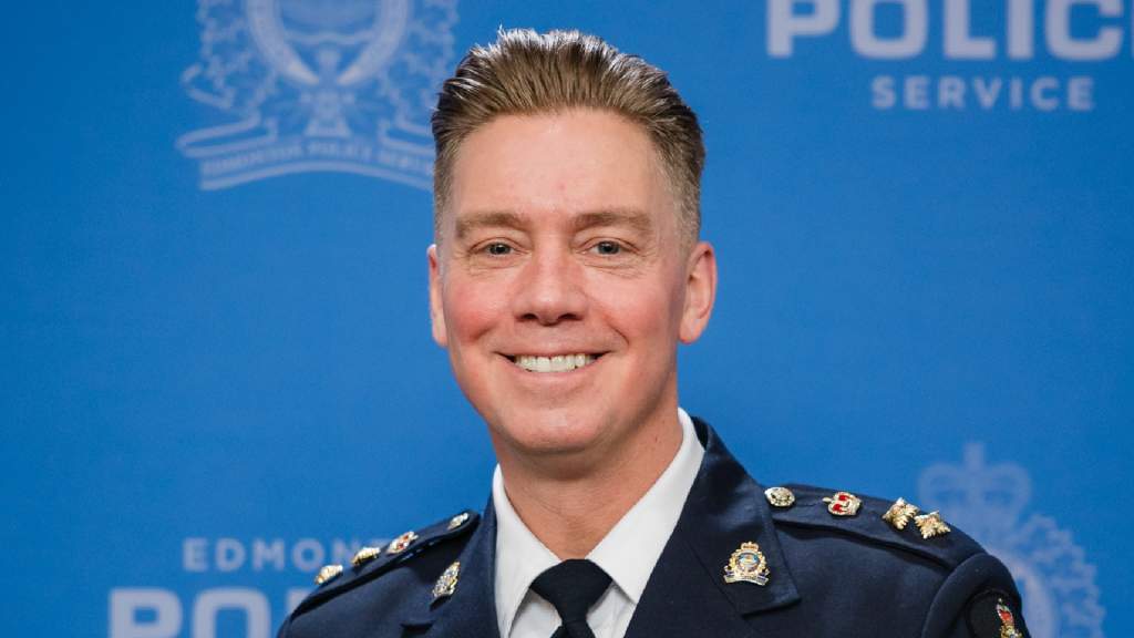 Warren Driechel named chief of Edmonton Police Service