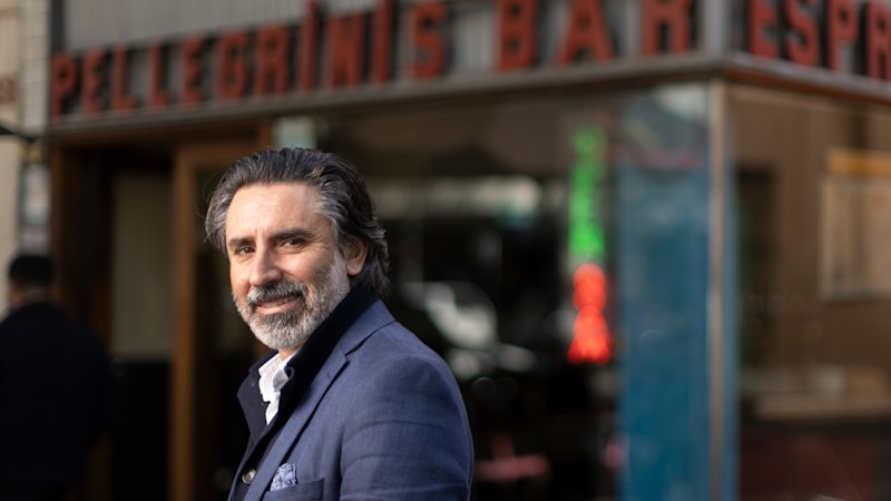 Sisto, the friendly ghost who haunts a loving tribute to a legendary cafe