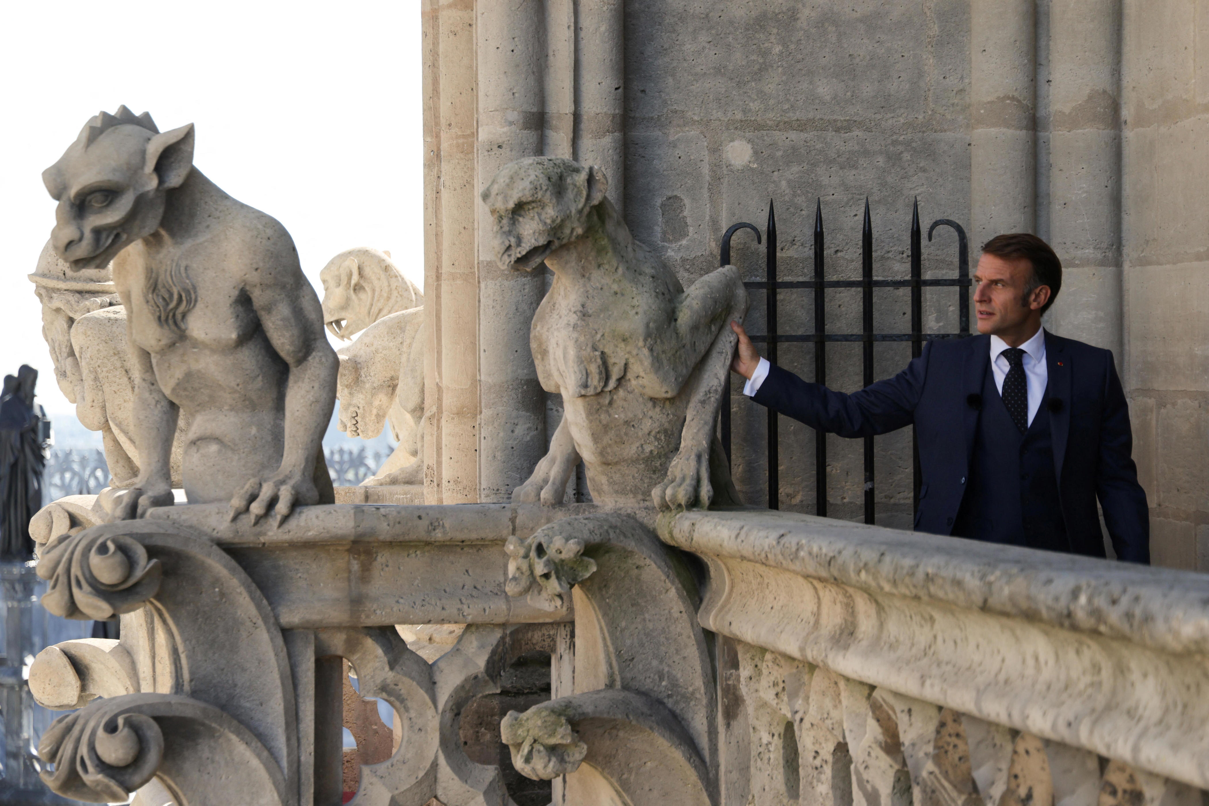 Notre Dame Cathedral's iconic towers reopen 6 years after devastating fire