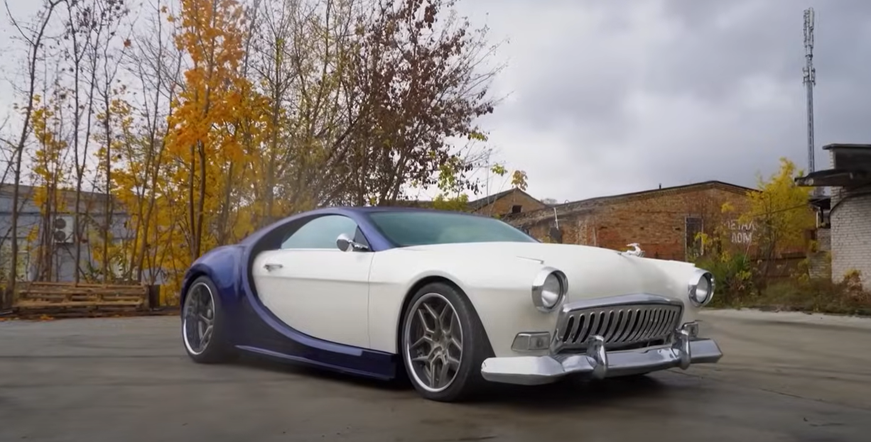 How a Rusty Volga and a Wrecked BMW Became a Bugatti-Inspired Street Rod