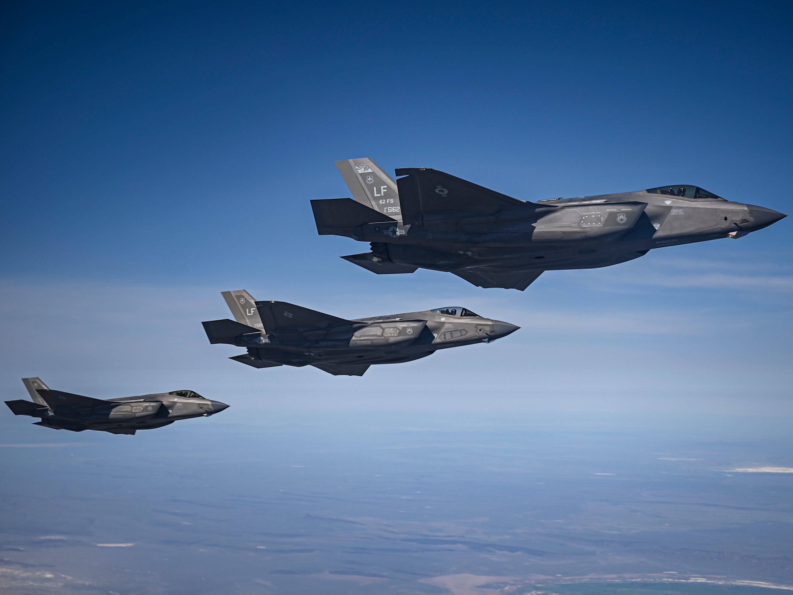NATO F-35 stealth fighters scrambled to repel the Russian MiG-31s that ...
