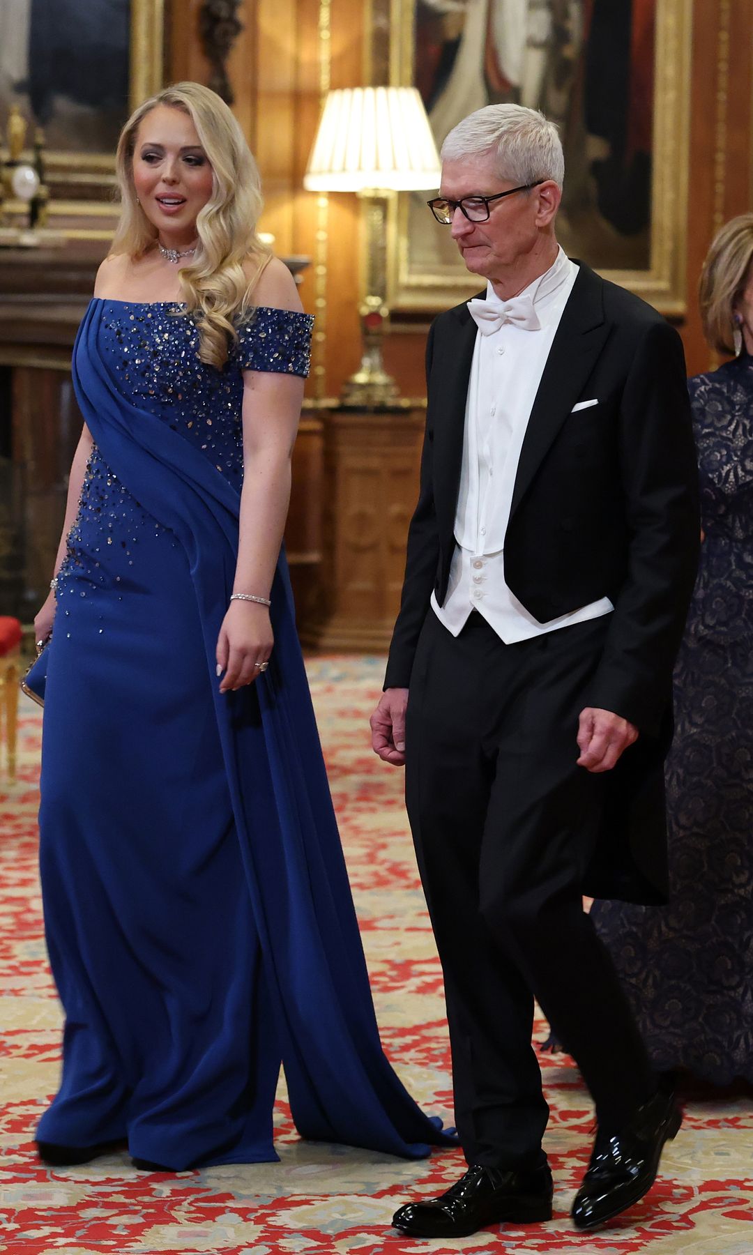 Tiffany Trump stuns in blue on UK visit, marking first public outing ...