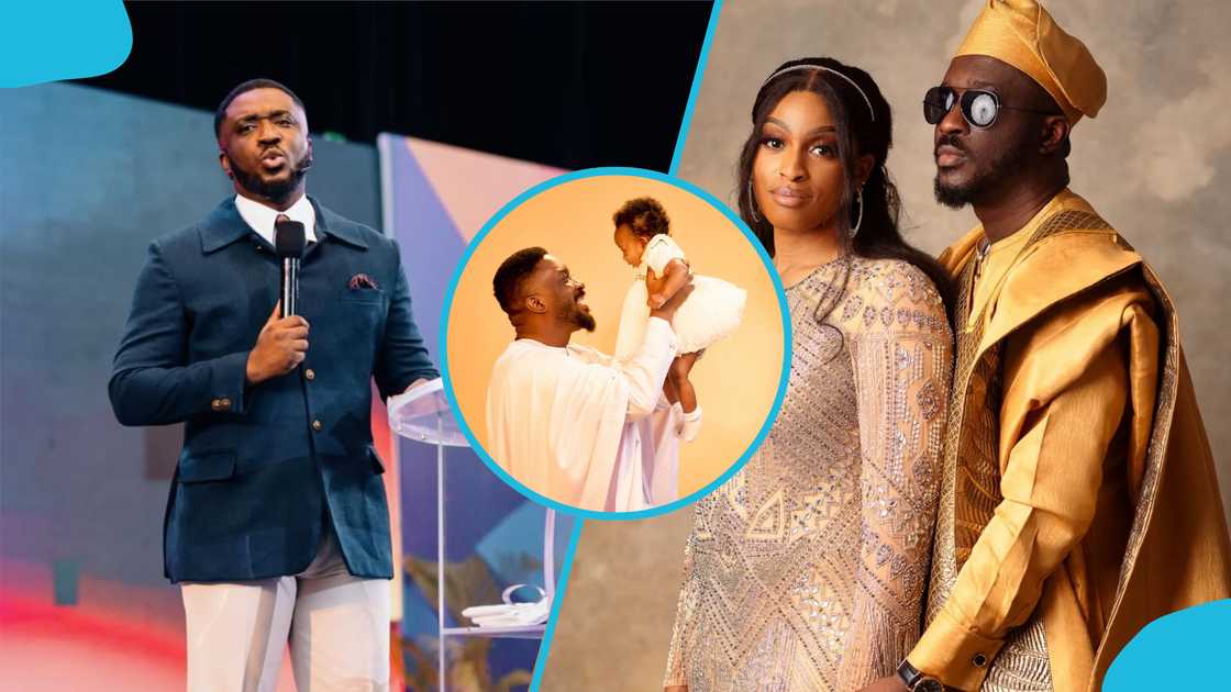 Christ Embassy's Pastor Enoch Boamah shows off his baby girl for the ...