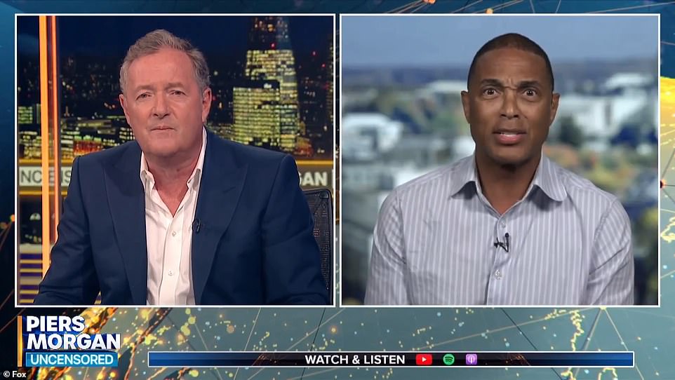 Don Lemon blasts Piers Morgan for airing CNN clip