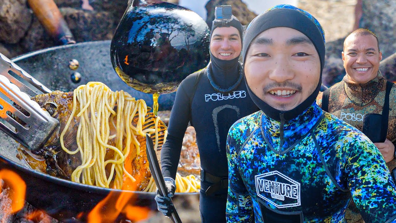 I caught the world’s first jumping kole!🐟