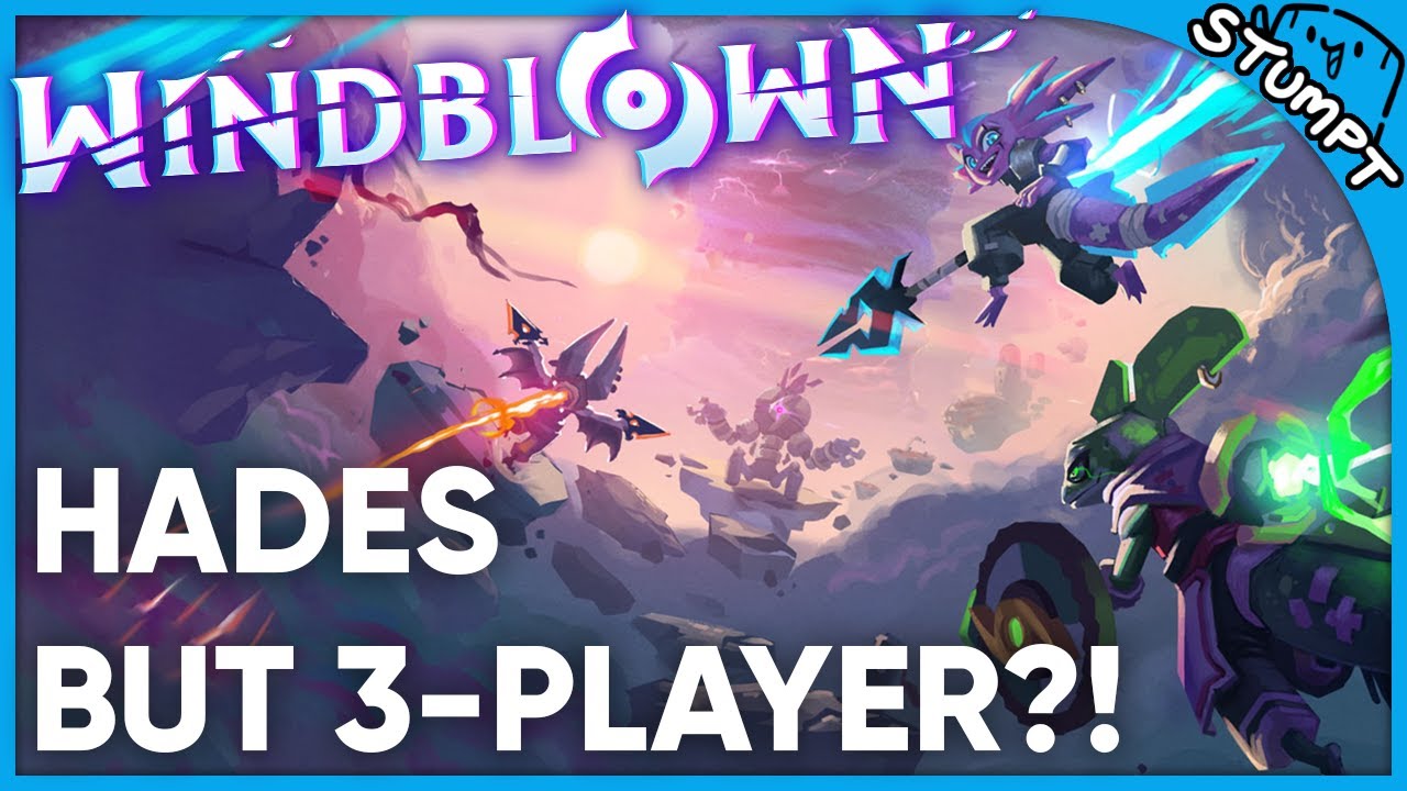 Three-player Hades action unfolds in Windblown early access gameplay