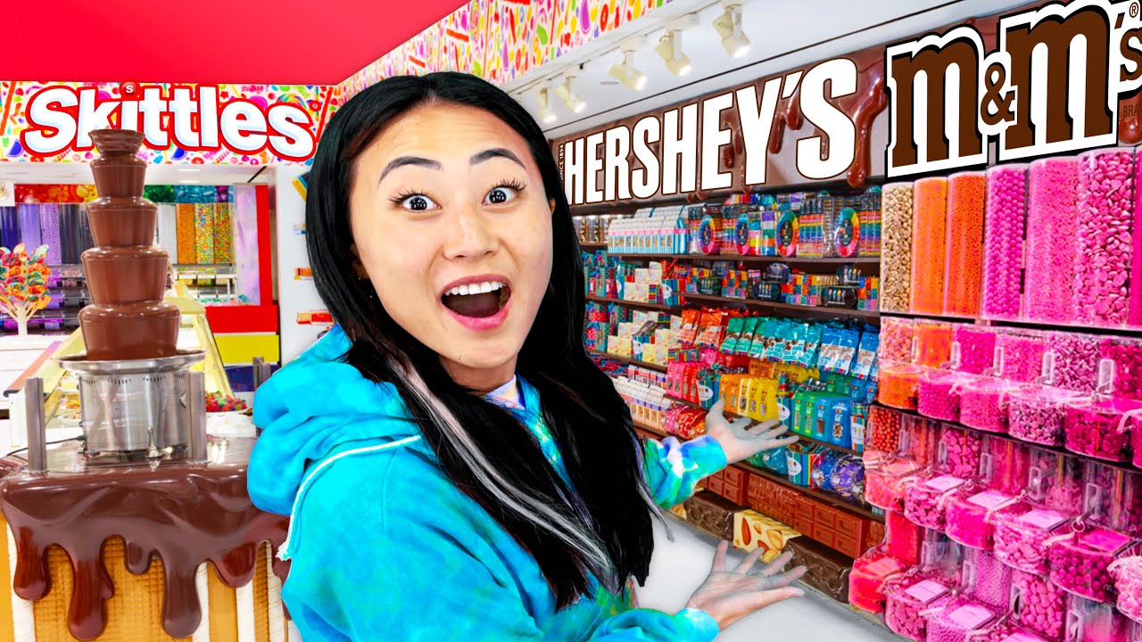 I turned our house into a real life candy store! (Girls only)